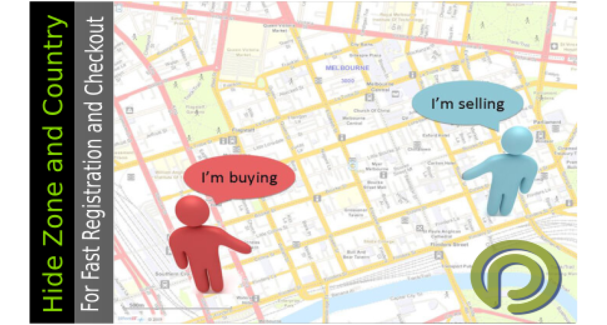 Hide Zone and Country Modification for Opencart 3.x